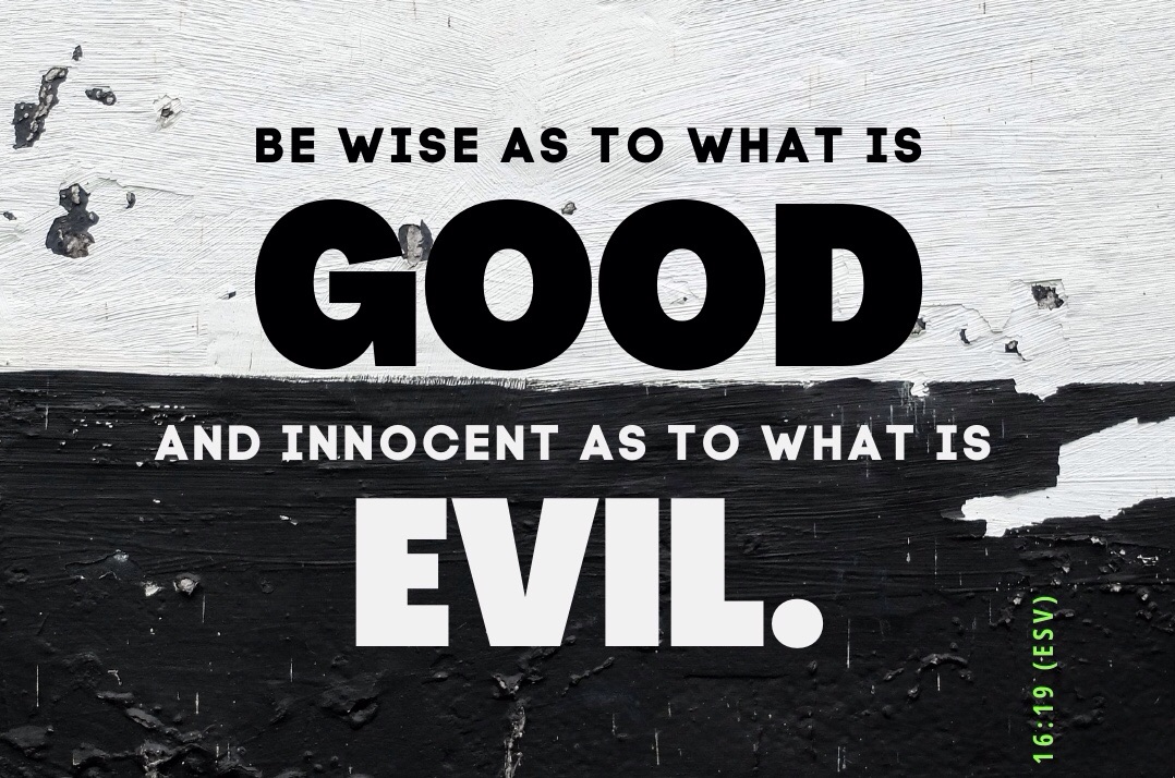 The Romans Challenge: Wise About What is Good | Your Love